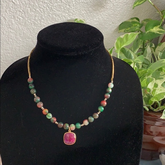 Studio Barse | Jewelry | Gemstone Necklace Brand New From Barse | Poshmark